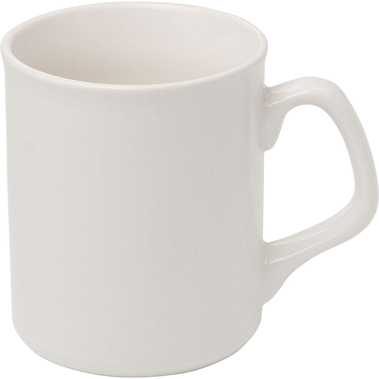 Becher aus Jamie (250 ml, weiß, Porzellan, 297g) als Werbegeschenke Auf ...