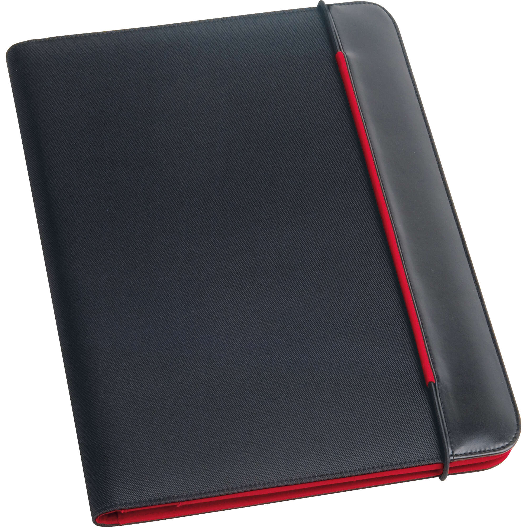 FITZGERALD. A4 Schreibmappe (rot, Lederimitation und 800D Polyester ...